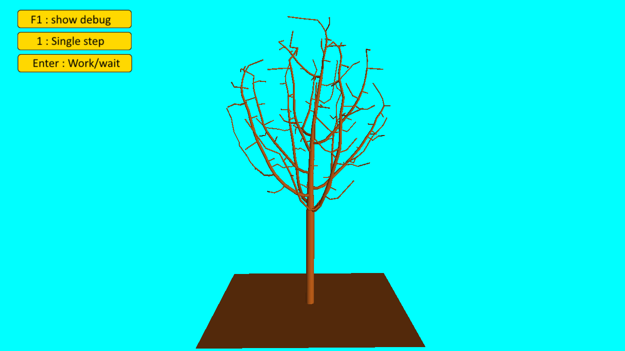 Procedural tree generation
