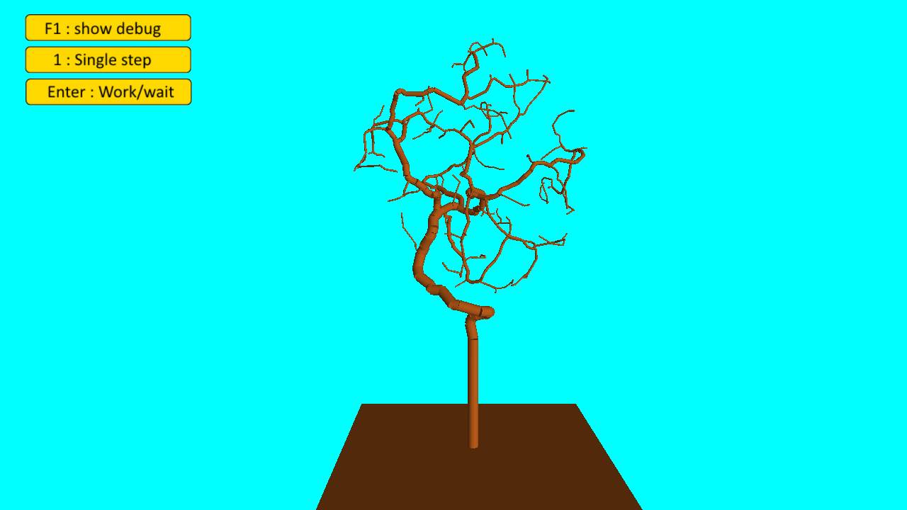 Procedural tree generation
