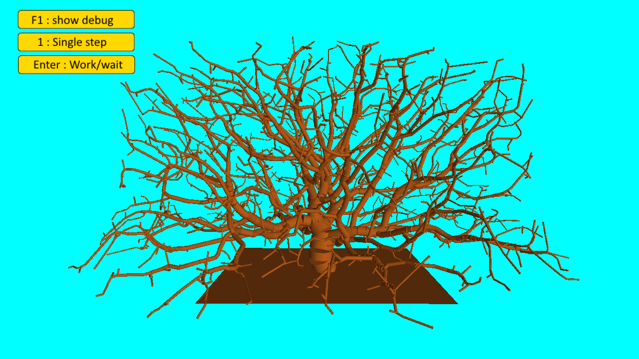 Procedural tree generation