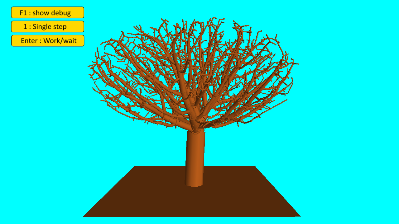 Procedural tree generation